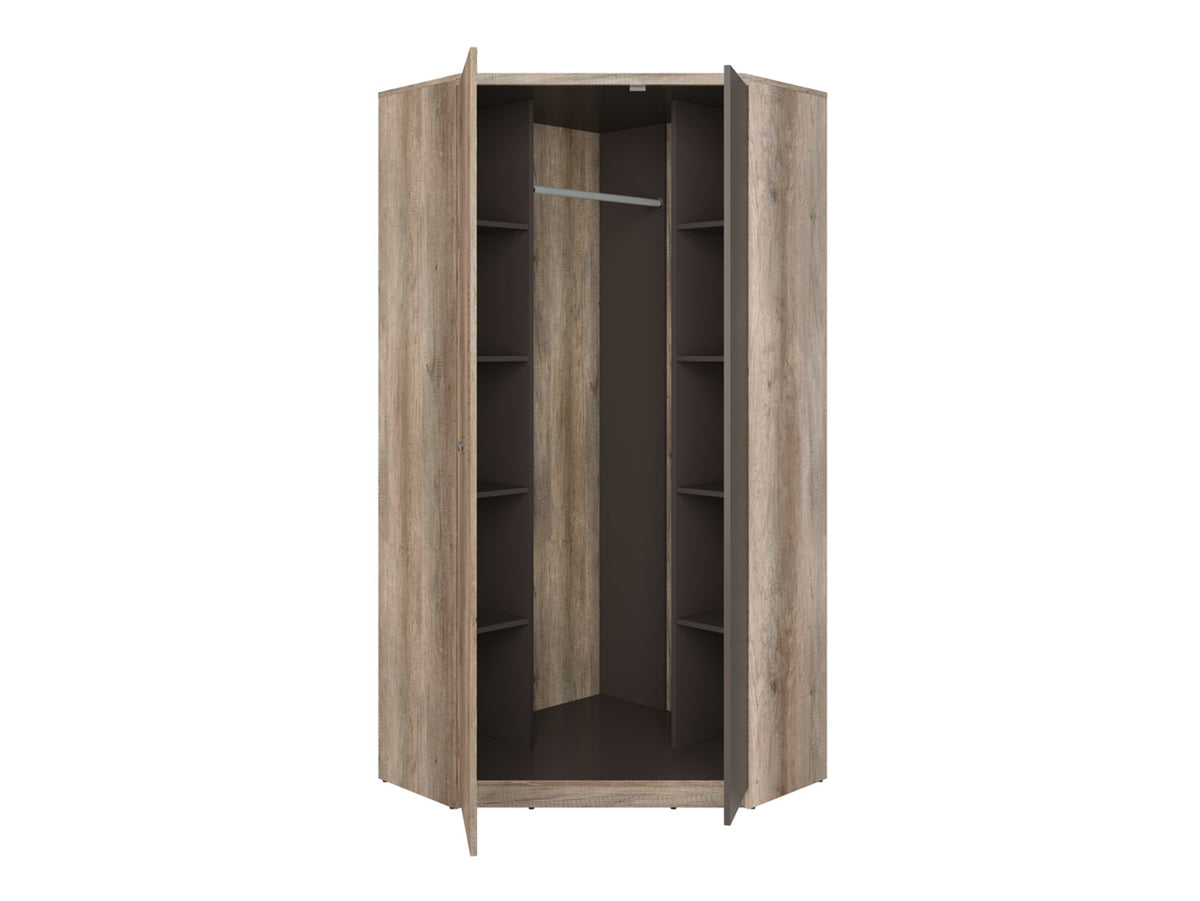 MALCOLM Corner wardrobe SZFN2D – IDEA Furniture, Co.
